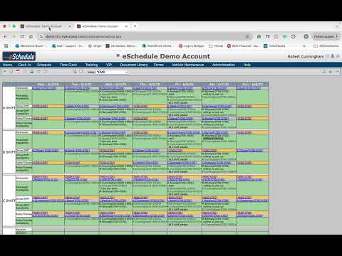 Show Availability on the Weekly Spreadsheet