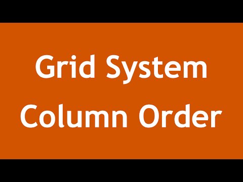 شرح درس Grid System Column Ordering - تعلم كيفية التصميم بواسطة ...