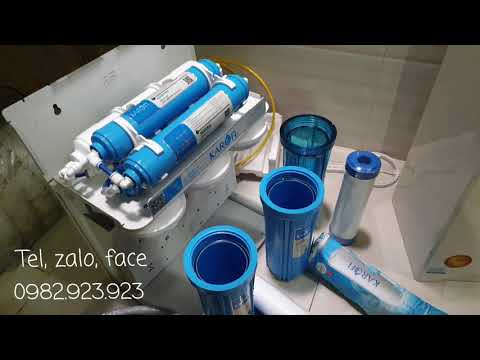 Hướng dẫn thay lõi máy lọc nước karofi S-S027