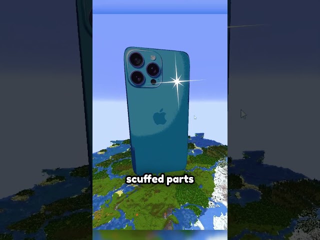 World's Largest iPhone [1.21+] Minecraft Map