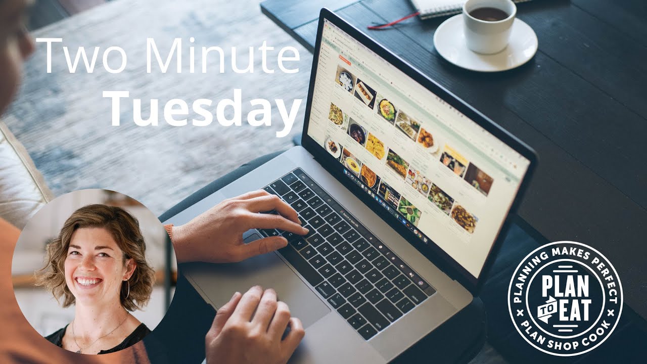 View and track macros on the App meal planner | Plan to Eat