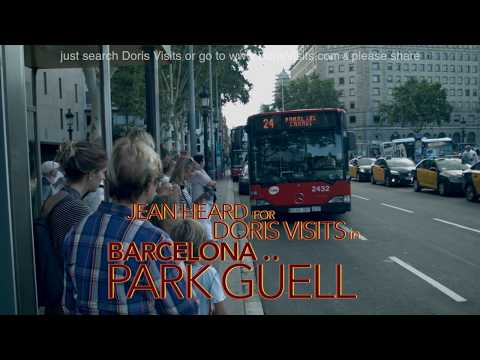 Park Guell, Barcelona. Jean's Video for Cruise Doris Visits