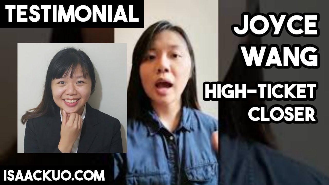 Testimonial From Joyce Wang - Personal Recommendation For Isaac Kuo