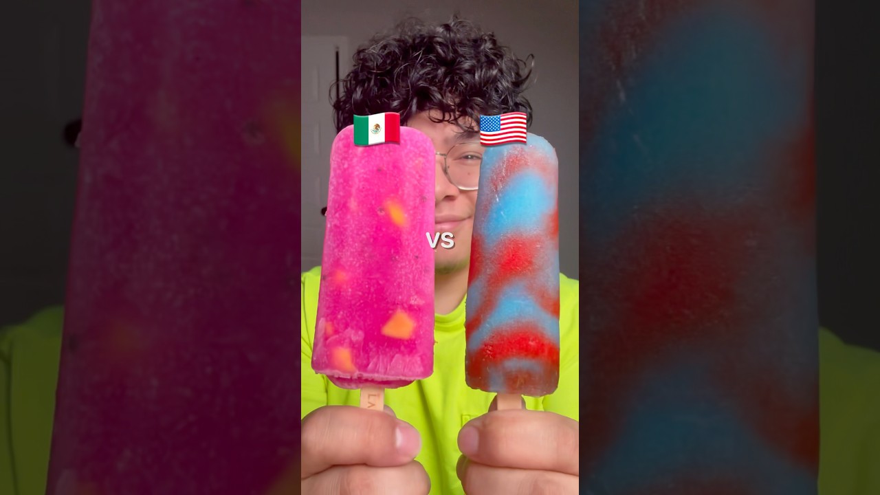 Mexico vs USA Popsicles