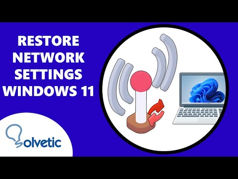 Restore Network Settings Windows 11 ✔️ 100% Menu, CMD