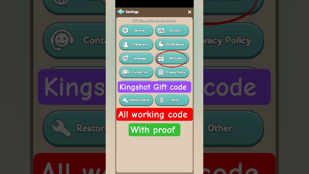 ✅ kingshot gift code 🔥 #kingshot #shorts #redeemcode #gaming