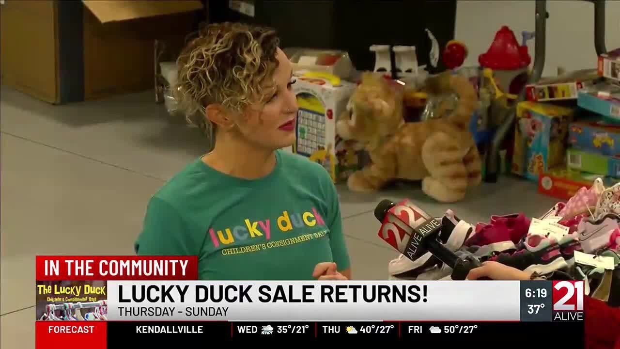 Lucky Duck sale returns to Kruse Plaza