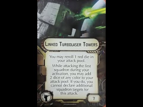 How-to use Turbolasers "Linked Turbolaser Towers" Updated - Star Wars Armada Explained (SWAE)