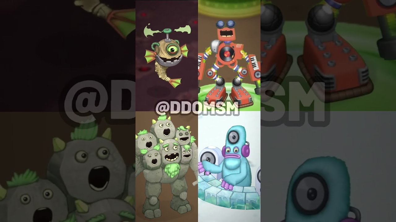 Best MSM Quartets | Part 4 | #mysingingmonsters #shorts