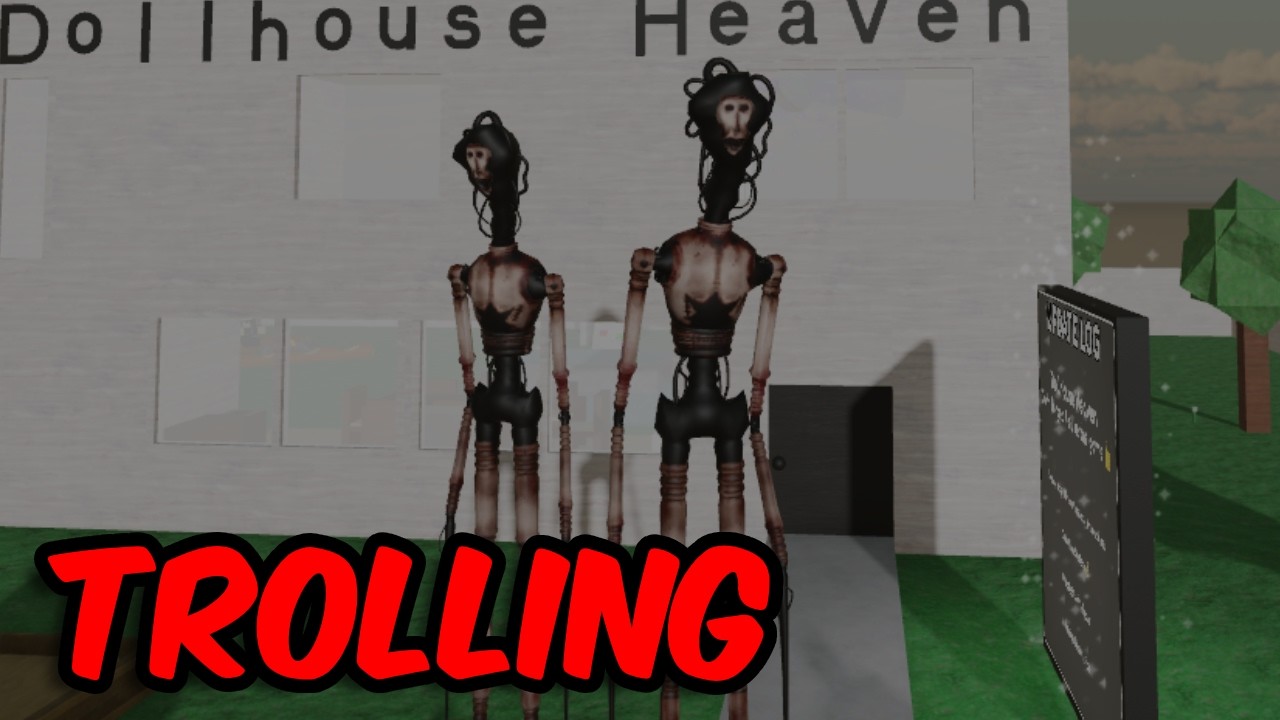 Roblox Exploit trolling with Horror Monsters