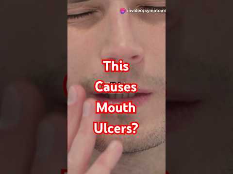 Canker Sores (Mouth Ulcers)? Stop Ignoring THIS Hidden Cause! #facts #health #shorts
