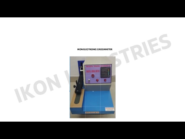 Textile Related Instruments - MS Ikon Electronic Crockmeter Trader ...