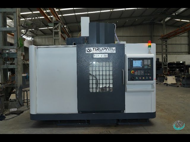 VMC Drilling Machine - TCP-V-500 3 Axis VMC Drilling Machine ...