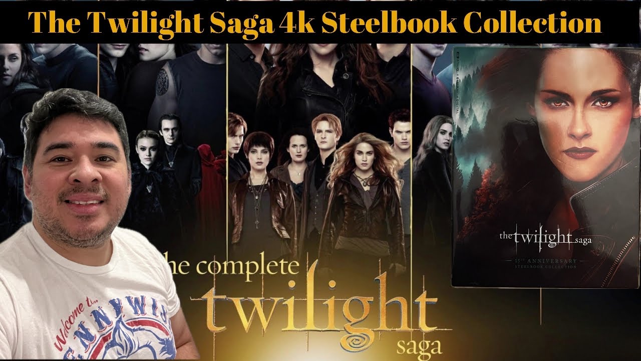 The Twilight Saga 4k Steelbook Collection Unboxing & Review