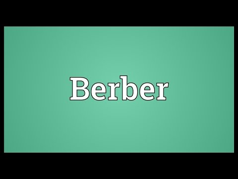 Berber Meaning