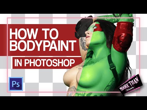 How To Body Paint in #Photoshop #Tutorial
