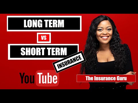 Long Term VS Short Term Insurance