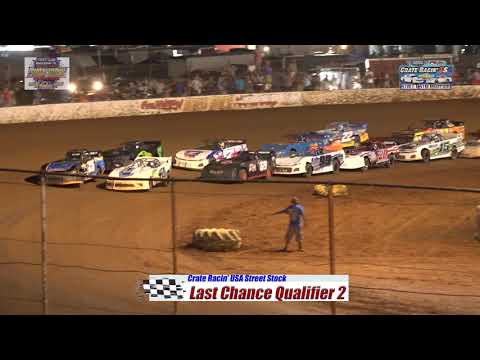 The Crate Racin' USA Street Stock Last Chance Qualifiers from Whynot Motorsports Park