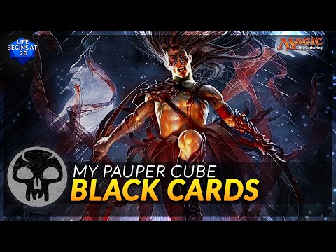 Black Cards In My Pauper MTG Cube