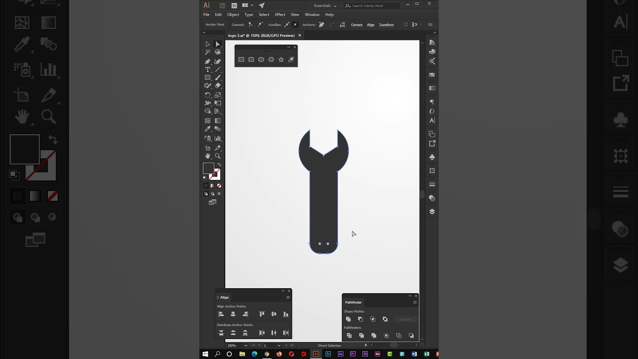 illustrator tutorial Web icon Range, icon design #shorts  #ai #design