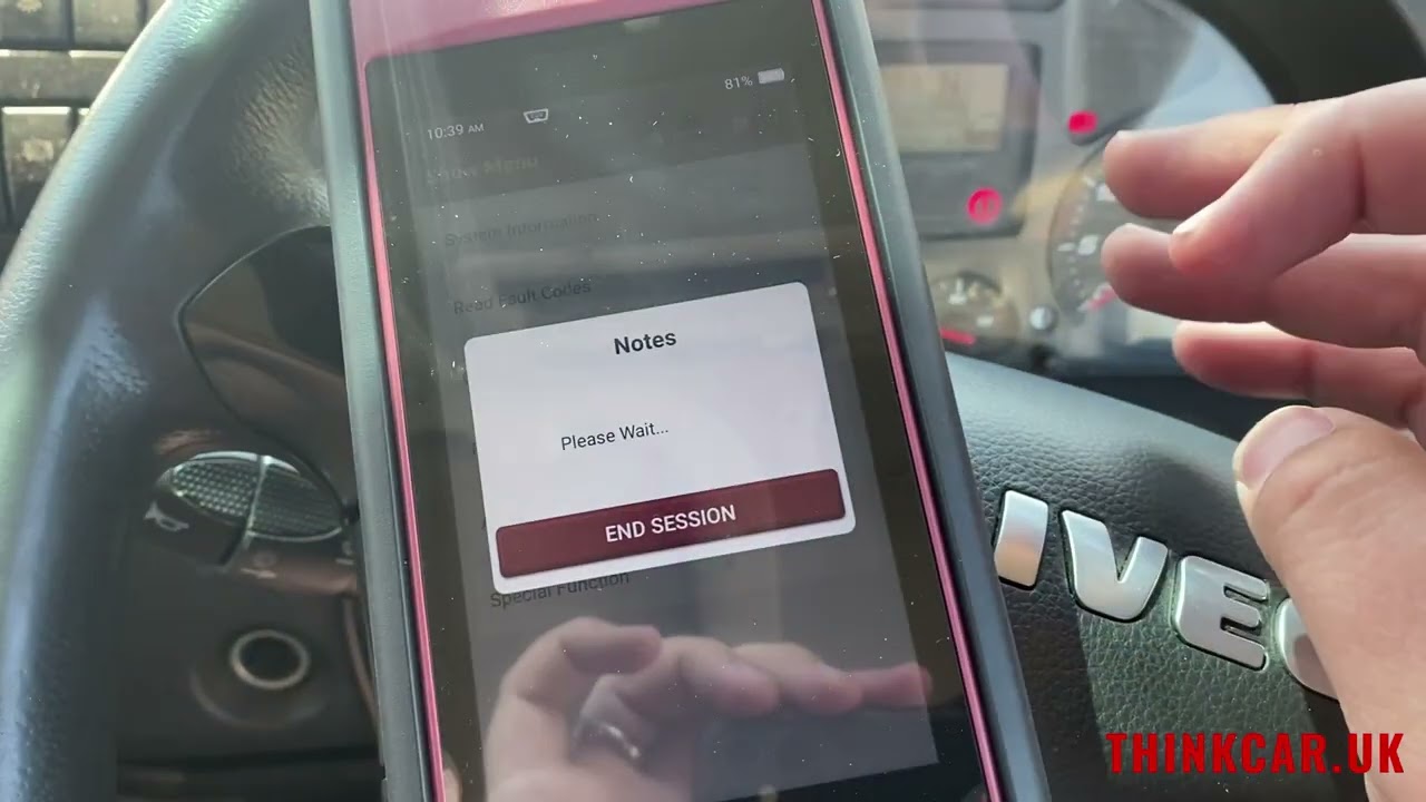 Iveco Eurocargo EURO6 HGV Diagnostics with Thinkcar Thinktool Reader HD | Full Demo