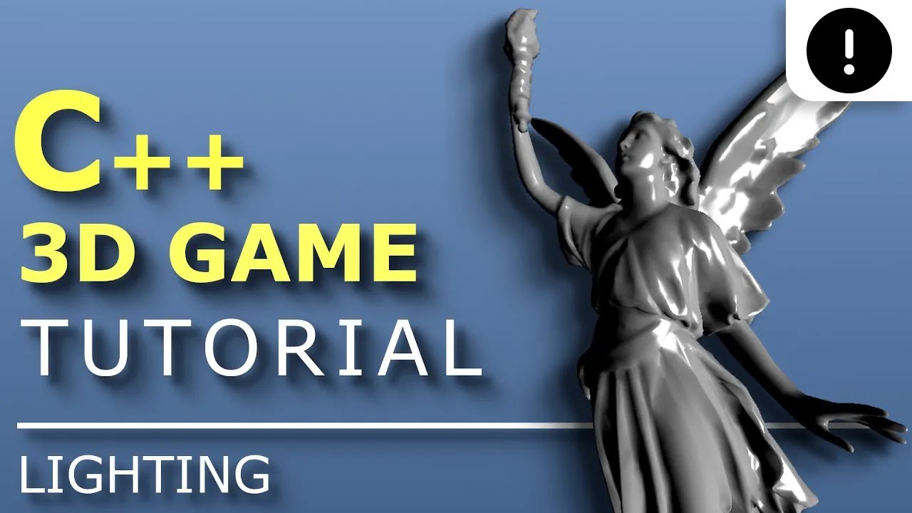 C++ 3D Game Tutorial 19: Creating 3D Engine - Lighting