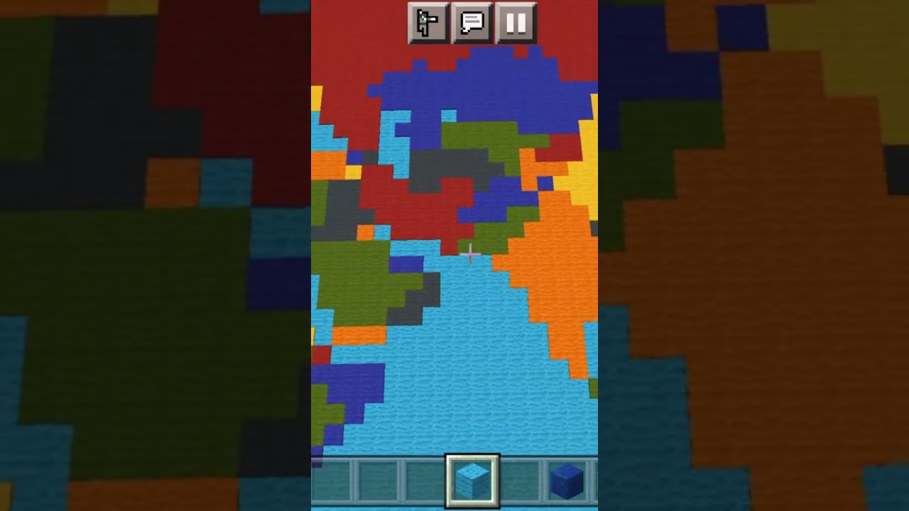 World Map Pixel Art|| Watch Till The End|| #shorts