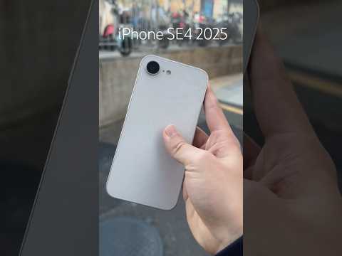 iPhone 16e iPhone SE4 First Look | New iPhone SE 2025 #iPhonese4 #iphone