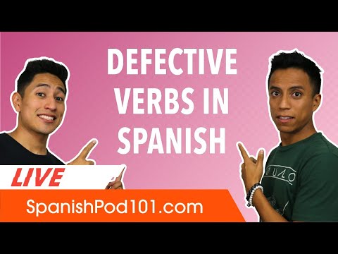 How to Use Defective Verbs in Spanish!