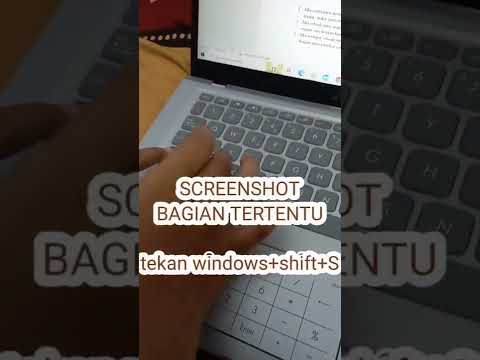 CARA SCREENSHOT LAYAR LAPTOP #shorts #carascreenshot