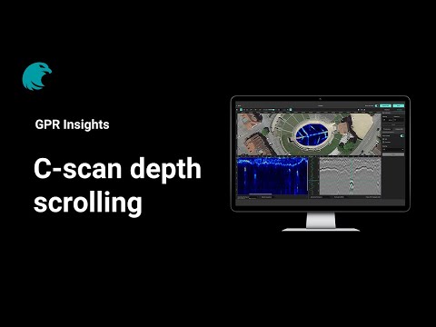 C-scan depth scrolling | GPR Insights