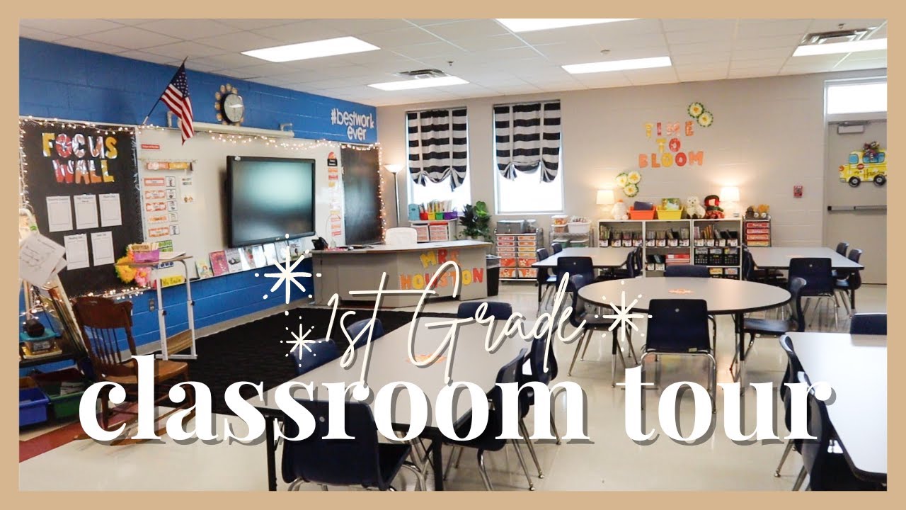 1st GRADE CLASSROOM REVEAL + TOUR 🎉