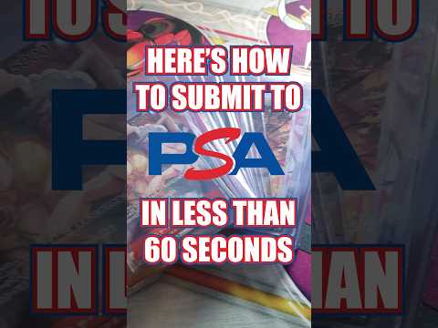 Now you know how to submit your cards to PSA 😎 #shorts