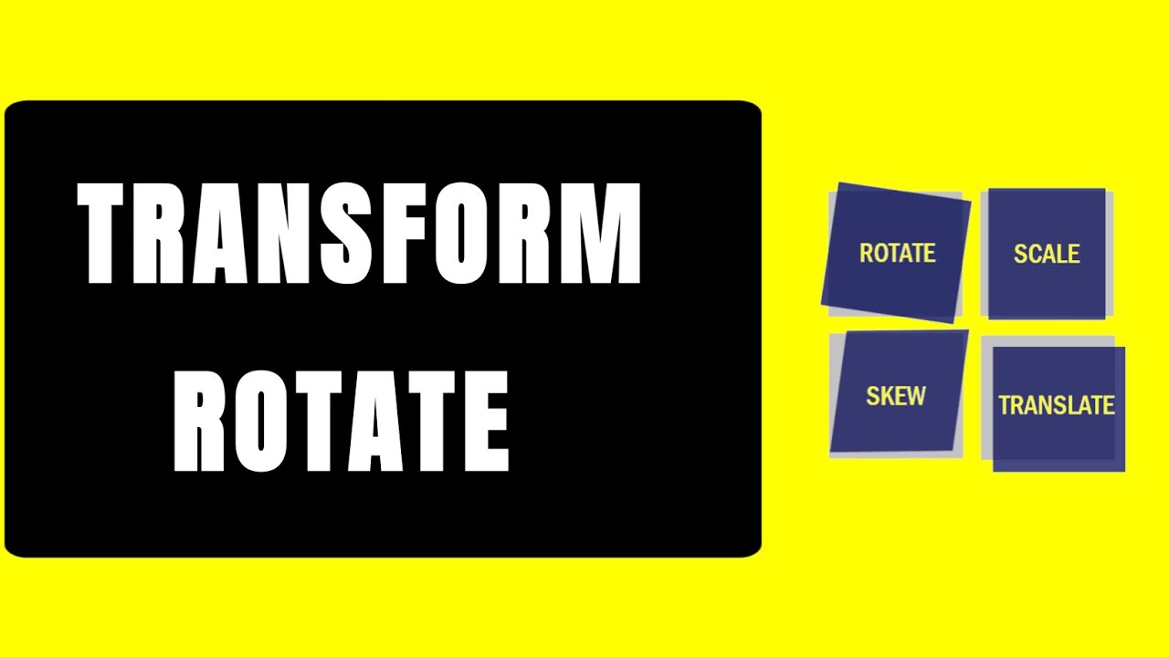 CSS Transform Rotate Explained 🔄 | Full Practical Guide #EasyWebSeries
