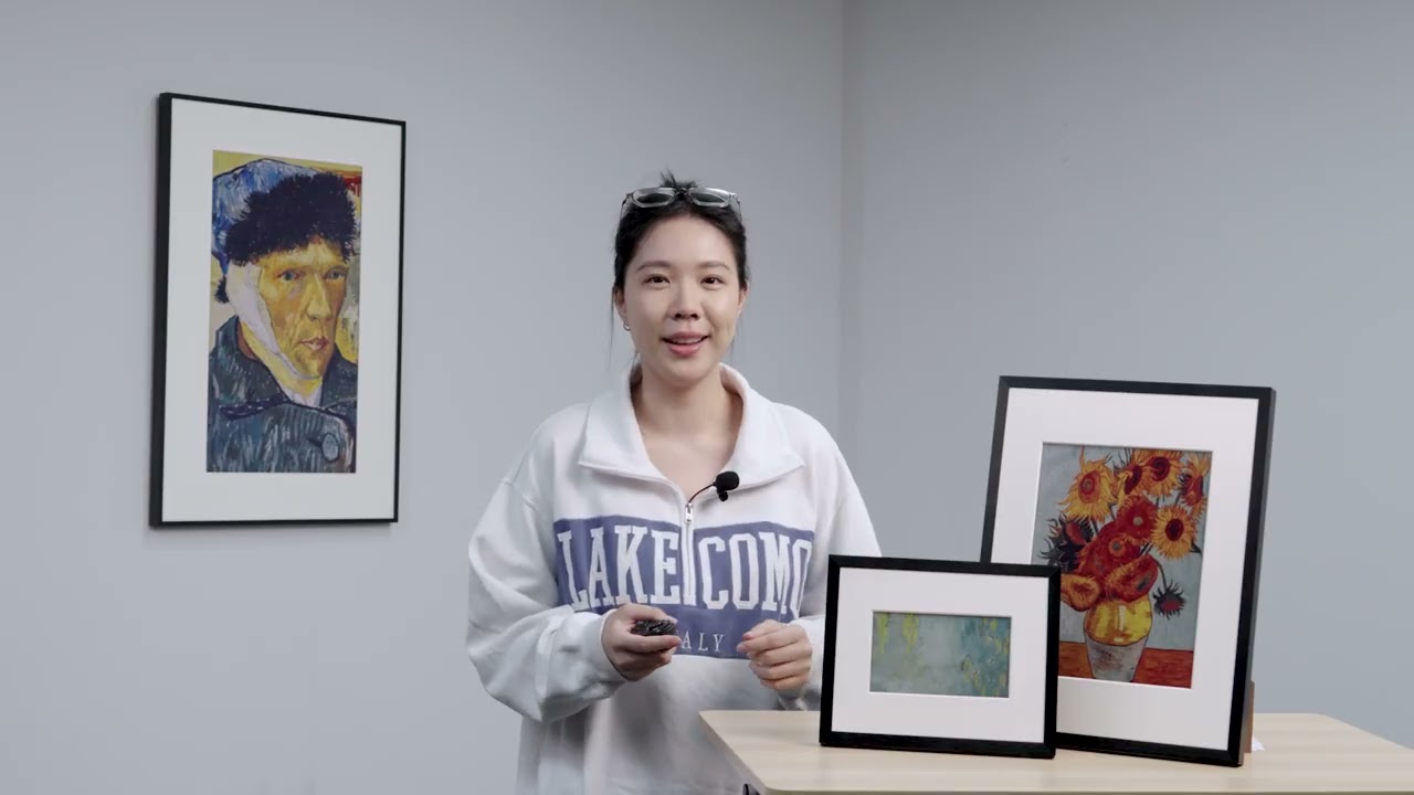 SwitchBot AI Art Frame Showcase