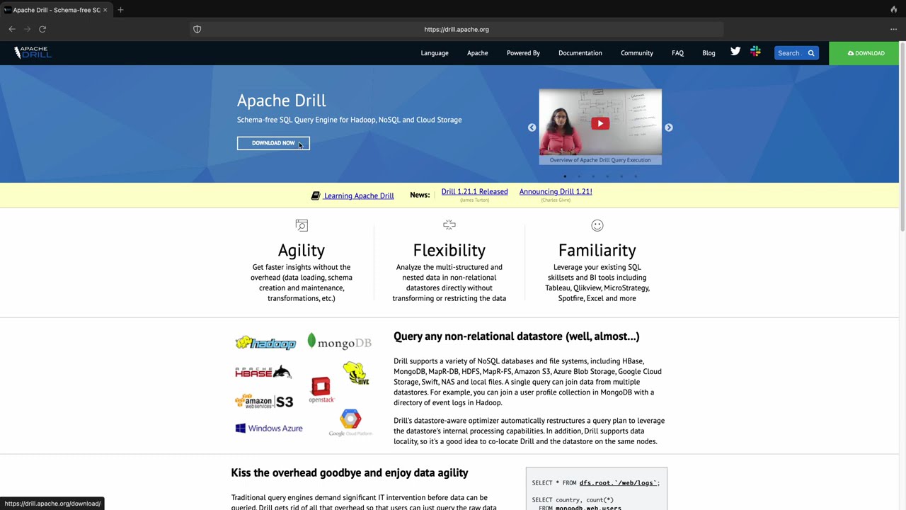 Getting started with Apache Drill: Part 01