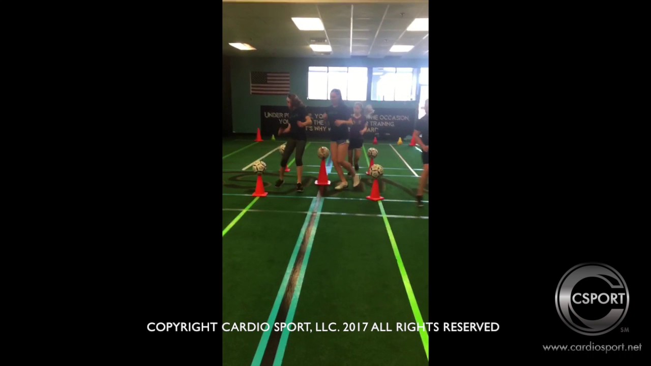 Middle School Aged Athletes Experiencing Cardio Sport