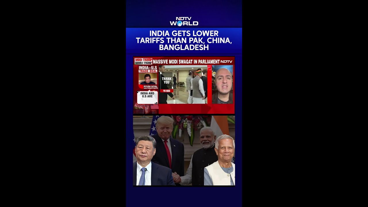 Trump Tariffs News | How New US Trade Deal Gives India Advantage Over China, Pakistan, Bangladesh