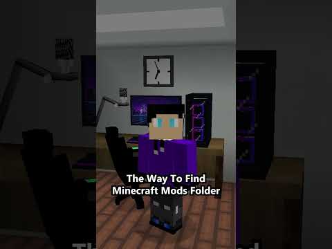 How To Find Minecraft Mods Folder #shorts