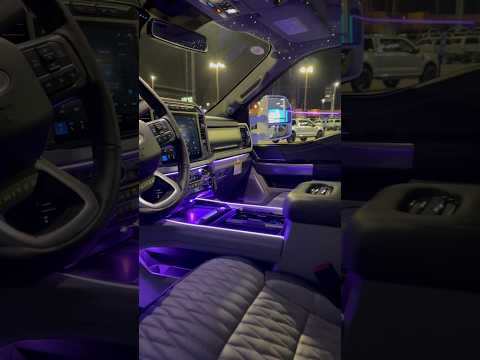 CUSTOM 2024 Ford F450 LIMITED Interior
