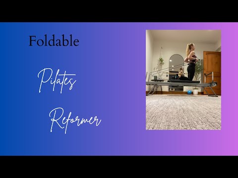Foldable Pilates Reformer Review | Big Size Pilates Machine for Home & Gym Workouts 🧘♀️