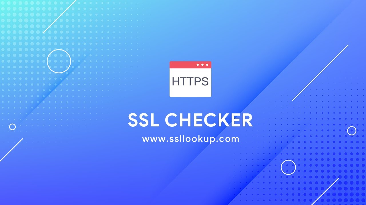 SSL Checker  Tool