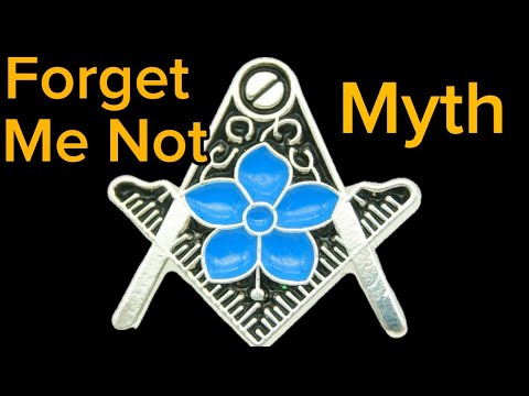 Freemasons and the Forget Me Not