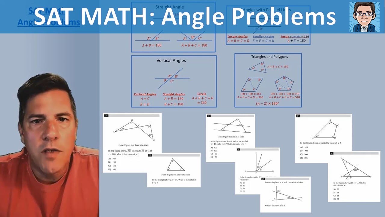 SAT Math: Angle Problems