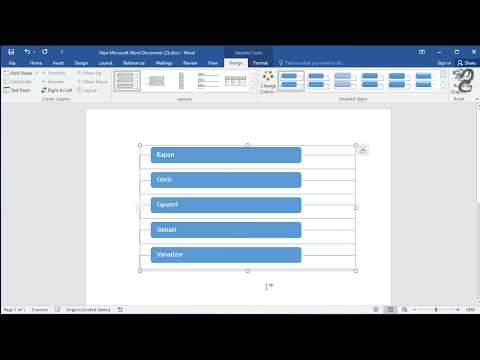 How to Convert Lists into SmartArt in Word