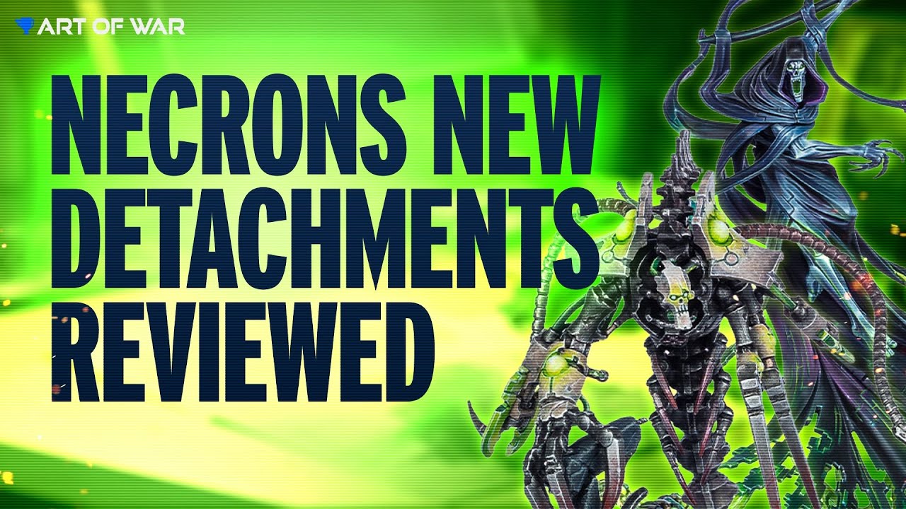 NEW Necrons Detachments Review for 500 Worlds!