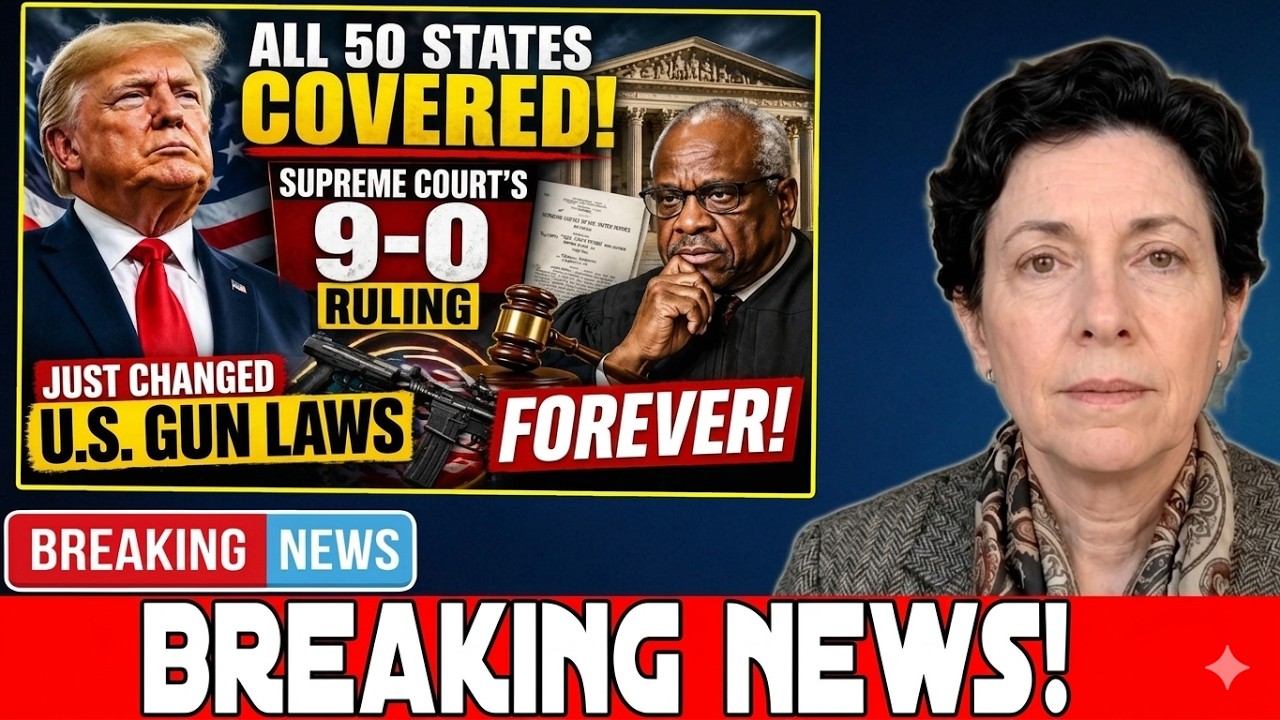All 50 States OVERED: Supreme Court's 9-0 Ruling Just Changed U.S. Gun Laws Forever!