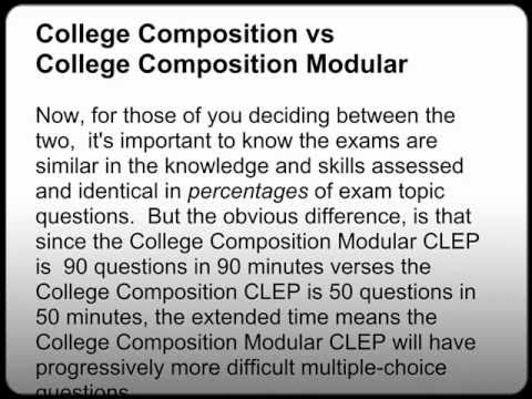 FREE College Composition CLEP Study Guides | Discover this Secret to PASS CLEP GUARANTEED! - PT 2/3