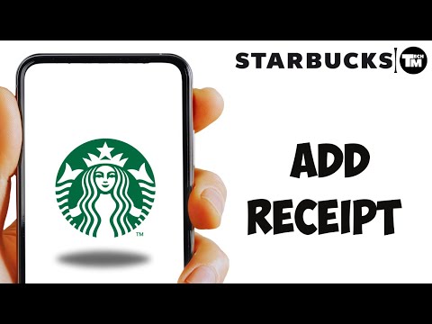How To Add Receipt To Starbucks App