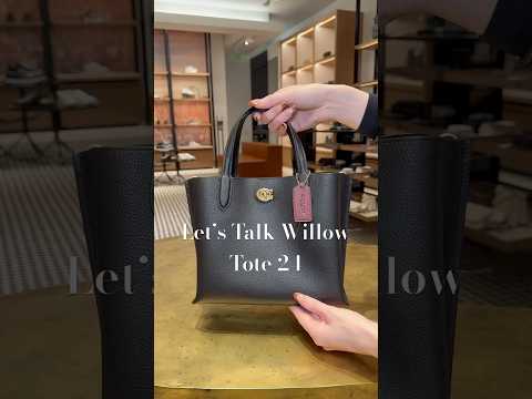 Let’s talk Willow tote 24 @coach #coachny #coachretailemployee #coachbags #handbags